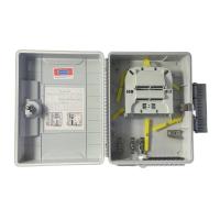 China ODF Wiring Devices FTTX 24 Cores Outdoor Indoor Fiber Access Terminal Distribution Box for sale