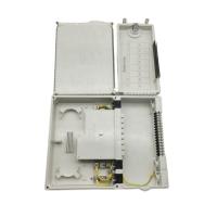 China 4/12/16/24/48 Core ABS FTTH Outdoor Fiber Optic Distribution Box with ISO Certification for sale