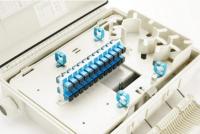China FTTX 16 24 core PC ABS FTTH GF-KSW-24A fiber optical distribution box with IP55 protection for sale