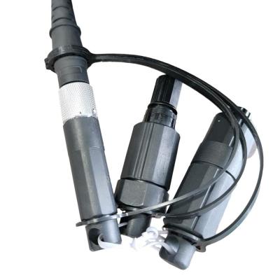 China FTTA IP68 Waterproof Fiber Optic Equipment Interchangeable Waterproof Patch Cord for sale