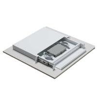 China FTTH 24/12 Cores Sc/LC/FC/St Connector Patch Panel Optical Optic Fiber ODF for Network for sale
