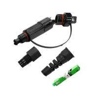 China FTTA IP68 Waterproof Fiber Optic Equipment Interchangeable Waterproof Patch Cord for sale