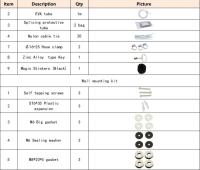 China FTTX 16-Core Fiber Optic Distribution Box GF-KSW-24A 24-Core PC ABS Drop cable 24pcs for sale