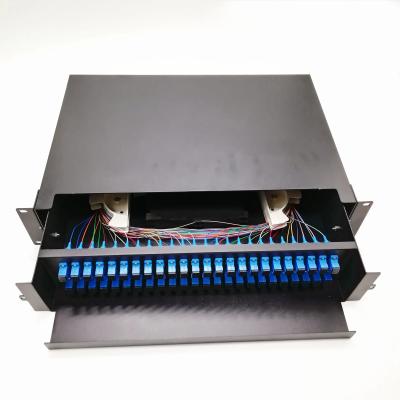 China 12 Core Sc/FC/St/LC Rack Mount Type Patch Panel ODF The Ultimate Fiber Optic Solution for sale