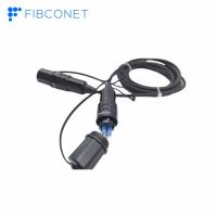 China Fibconet FTTH Pigtail With 3 in1 Waterproof Fiber Optic Connector for SC/LC Connector for sale
