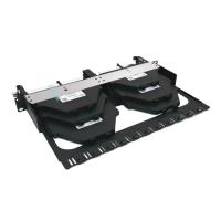 China 1U 2U 4U 144 288 576-core Fibre Distribution Frame SC LC MPO Ultra High Density Box Patch Panel ODF for sale