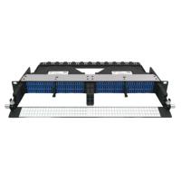 China 1U 2U 4U 144 288 576-core Fibre Distribution Frame SC LC MPO Ultra High Density Box Patch Panel ODF for sale