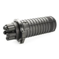 China FTTH Outdoor Fiber Optic Dome Splice Box with Protective Equipment Inlet/Outlet 1 4 for sale