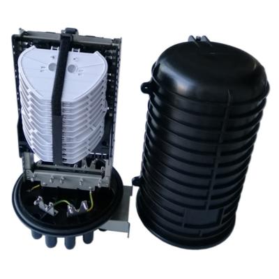 China Dome Splice Closure for FTTH 24 48 96 144 288 Core Inline Fiber Optic Enclosure Box for sale