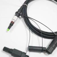 China 1 Time Fiber Waterproof HW Connector Easy Installation Wire Cable IP67 upc sc connectors for sale