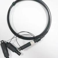China Fiber Optic FTTH Optic SLIM Waterproof Connector for G657A1 Optical SC Fiber Patch Cord for sale