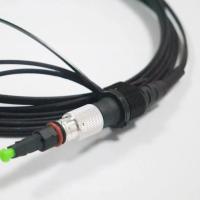 China Fiber Optic FTTH Optic SLIM Waterproof Connector for G657A1 Optical SC Fiber Patch Cord for sale