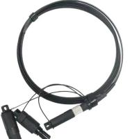 China SLIM Fiber Optic Equipment FTTH Mini-SC APC IP68 Level Outdoor Cable Waterproof Connector for sale
