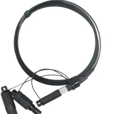 China SLIM Fiber Optic Equipment FTTH Mini-SC APC IP68 Level Outdoor Cable Waterproof Connector for sale