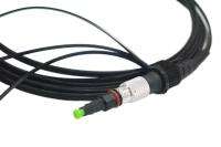 China SLIM Fiber Optic Equipment FTTH Mini-SC APC IP68 Level Outdoor Cable Waterproof Connector for sale