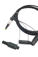 China SLIM Fiber Optic Equipment FTTH Mini-SC APC IP68 Level Outdoor Cable Waterproof Connector for sale