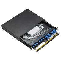 China 48-Port 144-Core LC SC Fiber Optic Equipment 24-Fiber Distribution Frame with MTP MPO ODF Face Plate for sale