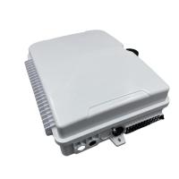 China FTTH FTTX Cable Terminal Box 24-core 1x16 PLC Fiber Optic Wiring Closet Distribution Box for sale