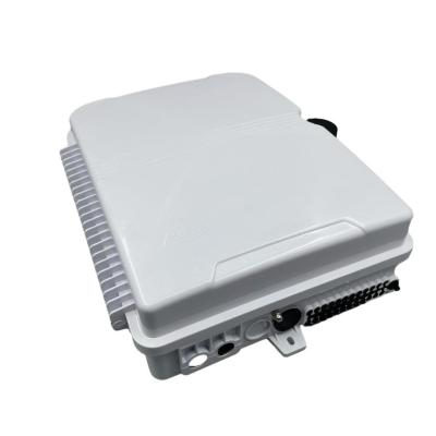 China FTTH FTTX Cable Terminal Box 24-core 1x16 PLC Fiber Optic Wiring Closet Distribution Box for sale