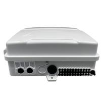 China FTTH FTTX Cable Terminal Box 24-core 1x16 PLC Fiber Optic Wiring Closet Distribution Box for sale