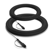 China Pre-Connected Waterproof Fiber Optic Cable for FTTH 4G 5G Networks Compact and Durable for sale