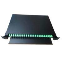 China Outdoor Fiber Patch Panel 12/24/48 Cores 1U 19inch SC/LC Simplex or Duplex Network GPRS 5 for sale