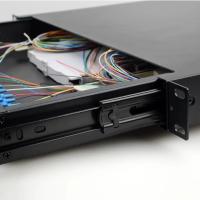 China Outdoor Fiber Patch Panel 12/24/48 Cores 1U 19inch SC/LC Simplex or Duplex Network GPRS 5 for sale