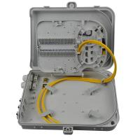 China IP65 Waterproof 24-core 1x16 PLC Fiber Optic Distribution Box for FTTX Cable Terminal for sale
