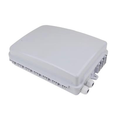 China FTTH Distribution Box FDB-0432A-3 IP65 Steel Pipe Fiber Optics Splitting Breakout for sale