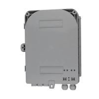China FTTH Distribution Box FDB-0432A-3 IP65 Steel Pipe Fiber Optics Splitting Breakout for sale