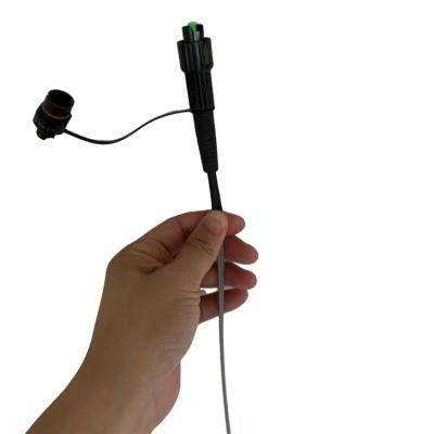 China FTTH SC APC to SC UPC Waterproof Connector Cable Patch Cord Fiber Count Simplex -40-85C for sale
