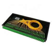 China FTTH 16 Cores Sc APC Simplex Fiber Optical Splicing Distribution Box Size 235*125*50mm for sale
