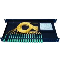 China FTTH 16 Cores Sc APC Simplex Fiber Optical Splicing Distribution Box Size 235*125*50mm for sale