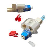 China Grinding end-face Optic Fiber SC 3 Point Fast Connector for Fiber Optic Equipment for sale