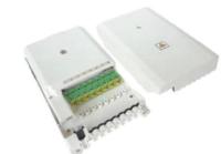 China FSD 8 Cores Junction Box Fiber Optic Splitting Waterproof Distribution Box for FTTH for sale