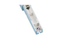 China FTTH Fiber Optic Equipment Fast Connector SC Blue Embedded Type -40 85 Temperature for sale