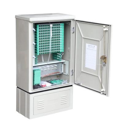 China FTTH Outdoor Waterproof Fiber Optic Cable Handover Box 144 Fibers Weather-Resistant for sale