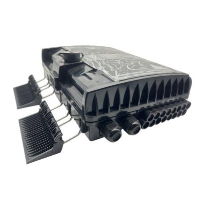 China RoHS Certified 16 Core 1 8 PLC Splitter Outdoor Wall Mounted Fiber Optic Distribution Box for sale