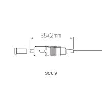 China FTTX 0.9mm/2.0mm/3.0mm Singlemode Simplex SC APC Fiber Optic Connector Kit by Network for sale