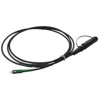 China 1 Fiber Optic Equipment SC APC/SC UPC Waterproof Connector for G657A1/G657A2 Fiber Type for sale
