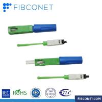 China SC APC/UPC Hotmelt Quick Connectors FTTH/FTTX Fiber Optic Equipment for Fast Connection for sale