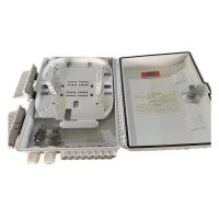 China 16 Cores LGX PLC Mini Optical Fiber Optic Terminal Box for Outdoor Wall/Pole Mounting for sale