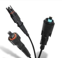 China Waterproof Level IP67 Fibconet Connector for Outdoor FTTH FTTA RRU BBU Communication for sale