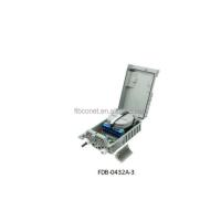 China Fdb-0432A-3 IP65 Black Fiber Optic Distribution Box Wall Mount Terminal Box in Color for sale