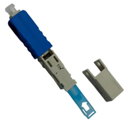 China FTTH SC LC Fiber Optic Equipment Fast Connector for FTTX Hot Melt Laser Connection for sale