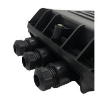 China 12-48 Cores Outdoor Waterproof PP GF Silicon Rubber 2/3IN-2/3OUT Splice Box for FTTX for sale