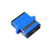 China 4G Network Compatible PBT Material SC Adapter for FTTH SX/DX Fiber Cores Applications for sale
