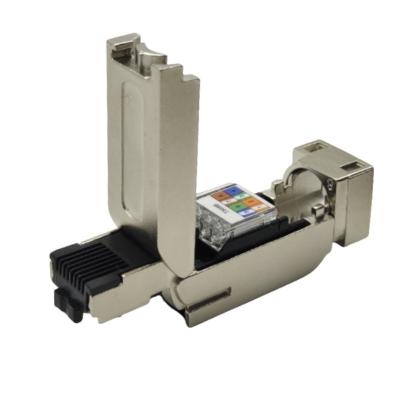 China 180 ° Outgoing Direction High Speed 8P8C FTP Network RJ45 Plug Connector Cat6 for sale