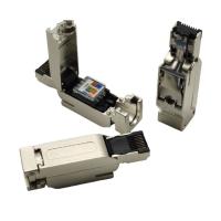 China 180 ° Outgoing Direction High Speed 8P8C FTP Network RJ45 Plug Connector Cat6 for sale