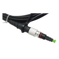 China FTTH IP68 Outdoor Fiber Optic Equipment PEI LC/APC 3-in-1 Waterproof Connector Easy for sale